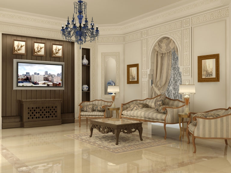 » Ahmed Mekey Villa Interior design Project IdeaTop and Best Italian ...